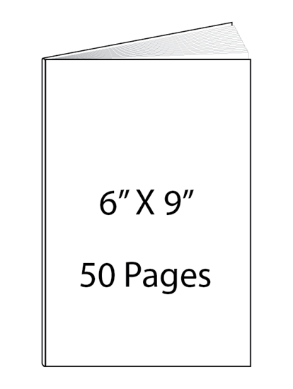 About the Print. 6 x 9 - 50 Page Hardcover Guest Book