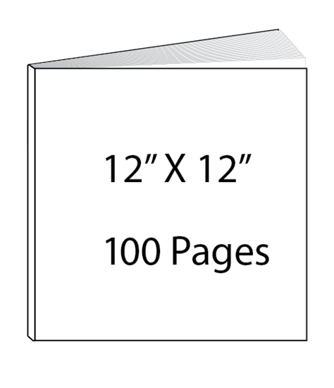 About the Print. 12 x 12 - 100 Page Hardcover Guest Book